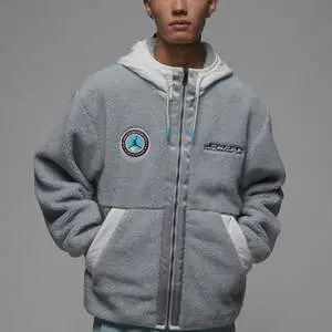 JORDAN Brand Patch Zipper Hoodie