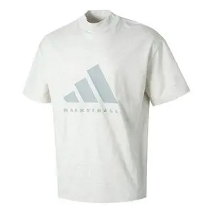 Adidas Basketball Tee Asia Sizing - White