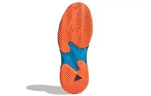 Adidas Barricade Tennis Sneakers - White/blue/orange