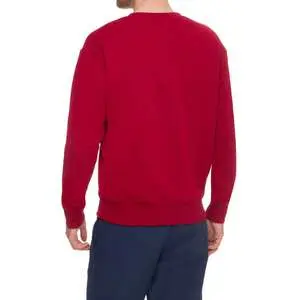 NEW BALANCE Alphabet Print Crewneck Sweatshirt - Red