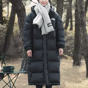 The North Face Puffer Down Parka Jacket - Black