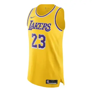 Nike Nba Lakers Lebron James Jersey - Yellow