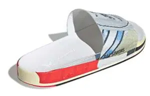 Adidas X Raf Simons Micro Adilette Slides 'trompe L'oeil - Blue