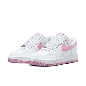 Nike Force 1 Low '07 Sneakers - White/pink