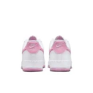 Nike Force 1 Low '07 Sneakers - White/pink