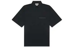 Fear Of God Ss20 Logo Polo Shirt - Black