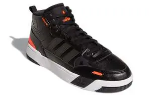 Adidas Originals Post Up High Top Sneakers - Black/orange/white