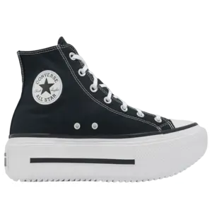 CONVERSE Chuck Taylor All Star Lift Double Stack Hi Sneakers - Black/white