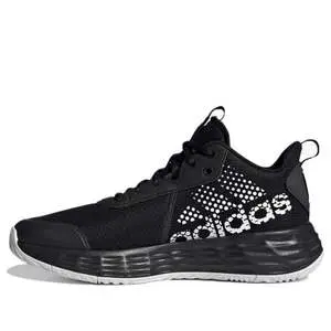 Adidas Own The Game High Top Sneakers - Black/white