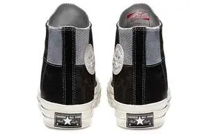 CONVERSE Chuck 70 Mixed Material Hi Top Sneakers - Black