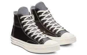 CONVERSE Chuck 70 Mixed Material Hi Top Sneakers - Black