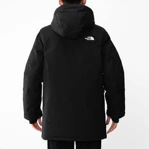 The North Face Down Parka With Hood And Embroidery