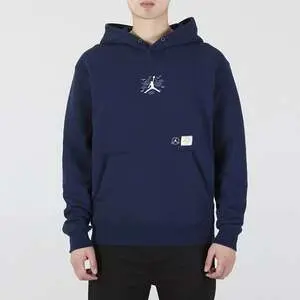 JORDAN Embroidered Logo Pullover Hoodie