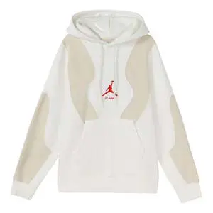 JORDAN X Off- Crossover Embroidered Logo Hoodie - White