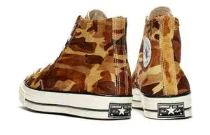 CONVERSE Chuck 70 Hi Pony Hair Camo - Yellow