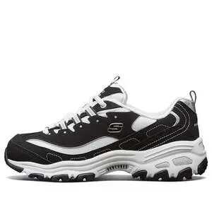 Sketchers D'lites Gs Athletic Sneakers - Black/white