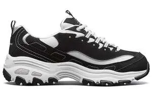 Sketchers D'lites Gs Athletic Sneakers - Black/white