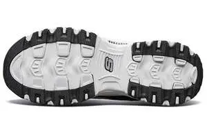Sketchers D'lites Gs Athletic Sneakers - Black/white