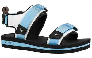 LOUIS VUITTON Arcade Sandals - Blue/black/silver