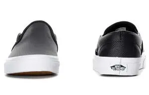 VANS Perforated Leather Slip-on Sneakers