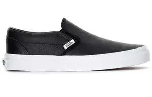VANS Perforated Leather Slip-on Sneakers