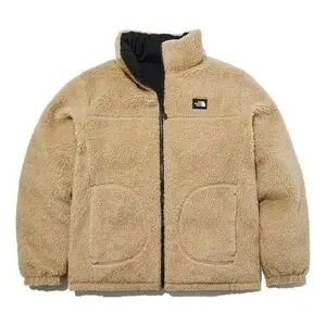 The North Face Ss22 Reversible Fleece Jacket - Brown