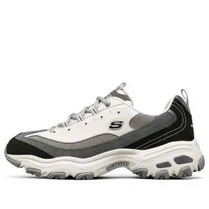 Sketchers D'lites 1.0 Low-top Athletic Sneakers - Black/gray