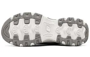 Sketchers D'lites 1.0 Low-top Running Shoes Black/grey - Black/gray