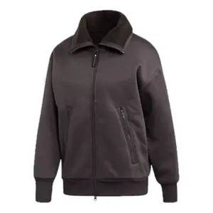 Adidas Fleece Zip-up Jacket With Stand Collar - Default Color
