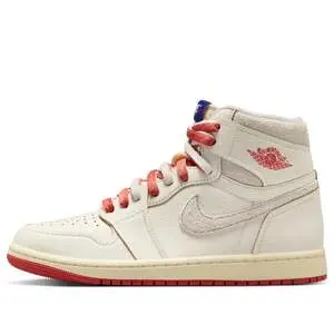 JORDAN 1 High Og "cinnabar Rare Air" Sneakers - Sail/cinnabar/light Bone
