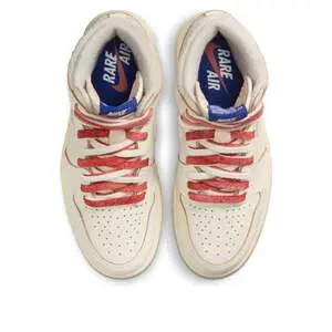 JORDAN 1 High Og "cinnabar Rare Air" Sneakers - Sail/cinnabar/light Bone