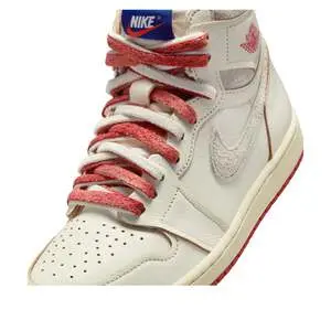 JORDAN 1 High Og "cinnabar Rare Air" Sneakers - Sail/cinnabar/light Bone