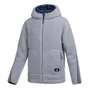 Adidas Full-zip High Collar Sherpa Jacket