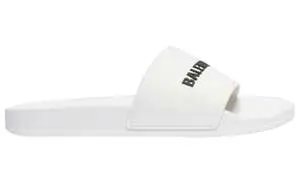 Balenciaga Pool Slides - White