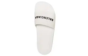 Balenciaga Pool Slides - White