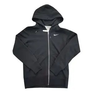 Nike Classic Small Logo Full Zip Hoodie - Black