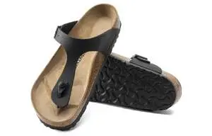 BIRKENSTOCK Gizeh Birko-flor Thong Sandals - Black