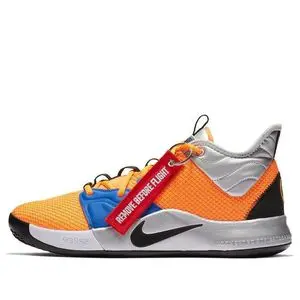 Nike Nike PG 3 NASA Basketball Sneakers Orange/gray