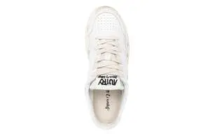 AUTRY Medalist Super Vintage Low Leather Sneaker - White