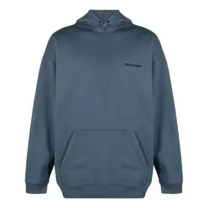Balenciaga Bb Medium Fit Hoodie - Blue/black