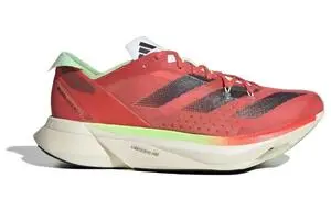 Adidas Adizero Adios Pro 3 Running Sneakers - Red/multi-color