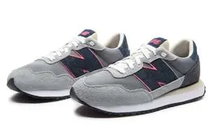 NEW BALANCE X Sneakersnstuff 237 Athletic Sneakers - Gray/blue