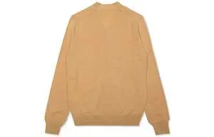 Play Comme Des Garcon Cardigan With Heart Appliqu - Camel