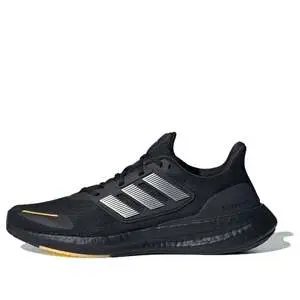 Adidas Pureboost 23 Heat.rdy Athletic Sneakers - Black/silver/yellow