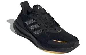 Adidas Pureboost 23 Heat.rdy Athletic Sneakers - Black/silver/yellow