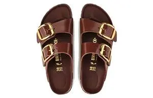 BIRKENSTOCK Arizona Big Buckle Sandals - Brown