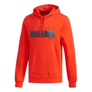 Adidas Neo Fav Mtl Gr Hd Drawstring Hoodie - Pinkred