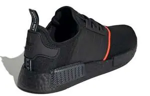 Adidas Nmd_r1 "core Black Solar" Sneakers - Cblack/solred