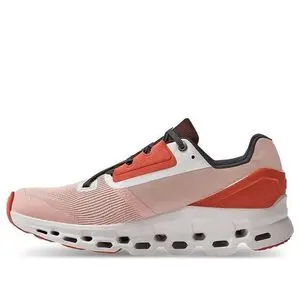 On Cloudstratus Running Shoe - Rose/red