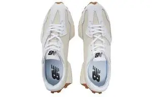 NEW BALANCE 327 'white Moonbeam' Lace Up Sneakers - White/moonbeam